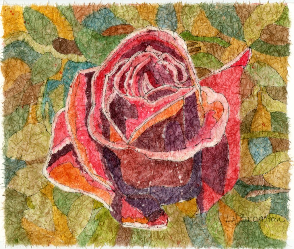 Red Rose Batik – Lois Bronstein